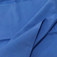 China Blue 65% Polyester 32% Cotton 2% Carbon Fiber ESD Fabric Black 4mm Grid Conductive Wire Red Anti Static TC Fabric for sale