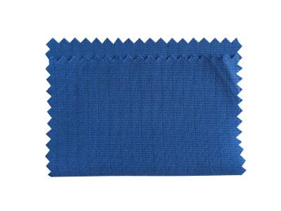 China Breathable Static Dissipative Fabric ESD Plain Grid White Light Blue Stock for sale