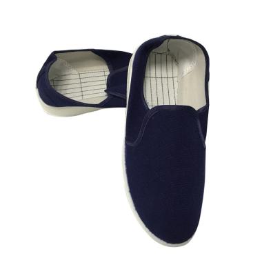 China Non Hole ESD Safety Shoes Canvas / PVC Leather Upper Comfortable Unisex For All Seasons for sale