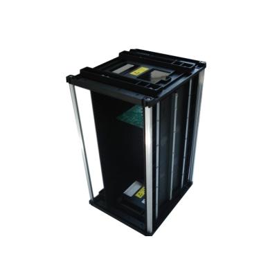 China SMT ESD Magazine Rack Adjustable Throught Screws Size 355x315x580 mm for sale