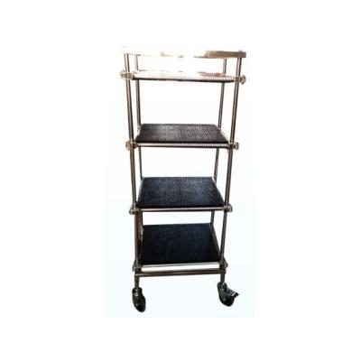 China 150pc ESD SMT Circulation PCB Cart Vertical Hold Panel Rack Size 460mm for sale