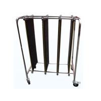 China Horizon Hold ESD PCB Board Circulation Cart Panel Rack SUS 304 Stainless Steel for sale