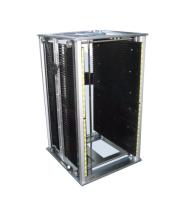 China Durable Folding PCB ESD Magazine Rack Gear Belt Adjustment 355x320x563 mm for sale