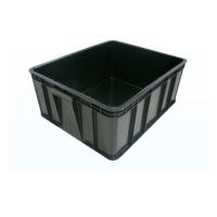 China Black ESD Packaging Materials Conducive Containers For Storage Static Sensitive Parts for sale