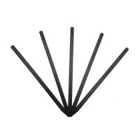 China Electronic Component Assembly ESD Safe Tools Crowbar Black PCB Probe Length 6
