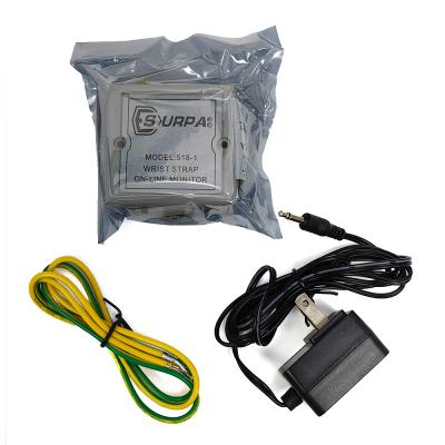 China Authentic SURPA 518-1 Electrostatic Ring Online Monitor Anti Static Wristband Alarm Grounding Monitor for sale