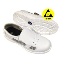 China Dustproof Breathable Work Safety Shoe Steel Toe Cap ESD Antistatic Shoes For Anti Static Industry for sale