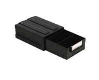 China Black ESD Safe Storage Cabinets Drawers Anti Static Size 138x3x46 mm for sale