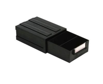 China Black ESD Safe Storage Cabinets Drawers Anti Static Size 138x3x46 mm for sale