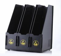China Permanent ESD Safe Magazine File Holder With 1 / 2 / 3  Compartments for sale