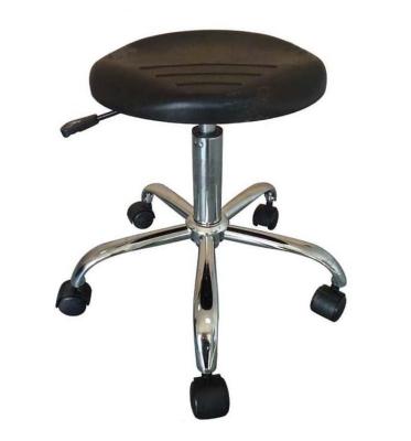 China 13.3 Inch ESD Cleanroom Chairs Stain Resistant Polyurethane Materials 360° Swivel for sale