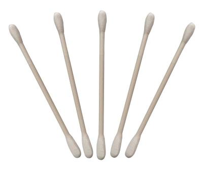 China HDD Components Clean Room Cotton Swabs 3 Inch Standard Paper Handle for sale
