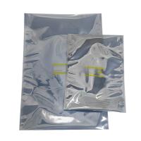 China Customizable Logo Cleanroom Antistatic Area Top Open ESD Antistatic Shielding Bags for sale