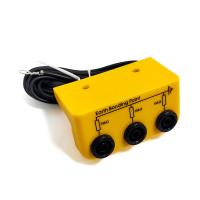 China L Shaped Yellow Grounding Socket EPA Equipment Component for sale