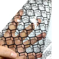 China Transparent ESD Grid Cleanroom Door Partition Curtain for sale