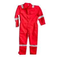 China High Gloss Reflective Strip Breathable Jumpsuit Protective Work Clothes for sale