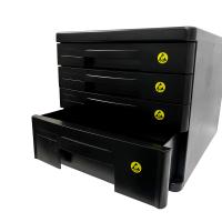 China Anti Static Plastic Drawer Filing Cabinet Desktop Storage Drawer for sale