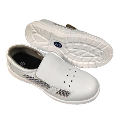 China ESD Dustproof Breathable Work Safety Shoe With Steel Toe for sale