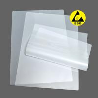 China ESD PET Plastic Sealing Film A4 Size Antistatic Heat Resistant for sale