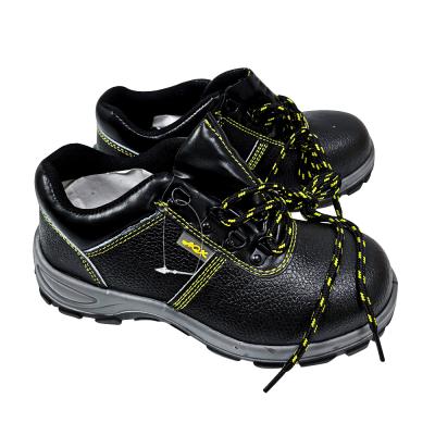 China Black Anti Smashing Anti Piercing Steel Toe Safety Working Shoes for sale