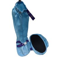 China ESD Dust Free Cleanroom PVC Soft Sole High Boots for sale