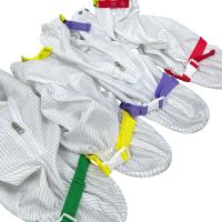 China 5cm Stripe Cleanroom Hypalon Sole Anti-slip Anti-static Dustproof Shoes for sale