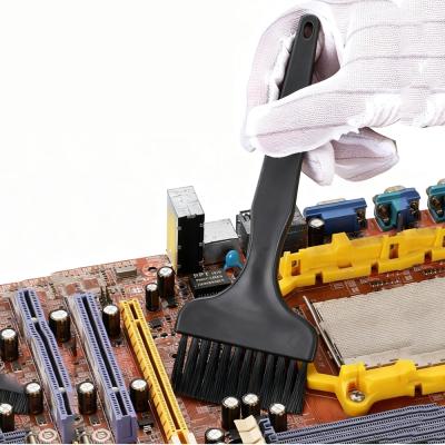 China Cleaning Tool Anti-Static Brush Hard Bristle Keyboard Nylon Brush for sale