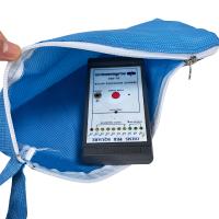 China ESD Anti Static Handheld Zipper Tool Storage Bag Blue for sale