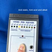 China Blue ESD Anti Static Acid Alkali Dust Free Clothing Protective Clothing Fabric for sale