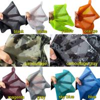 China Camouflage Print High Performance ESD Diamond Lattice Knitted Fabric 87% Polyester + 13% Carbon Fiber for sale