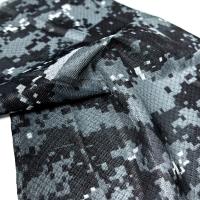 China Camouflage Print High Performance ESD Diamond Lattice Knitted Fabric 87% Polyester + 13% Carbon Fiber for sale