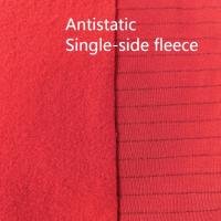 China ESD Antistatic Single Side Fleece Polo Shirt Fabric for sale