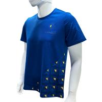 China ESD Breathable Pique Short Sleeve T Shirt For Cleanroom Electronics Use for sale