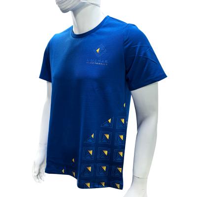 China ESD Breathable Pique Short Sleeve T Shirt For Cleanroom Electronics Use for sale