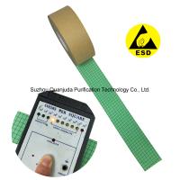 China 5mm Grid ESD Anti-Static Adhesive Backing Fabric For Electronics Assembly for sale