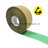 China 5mm Grid ESD Anti-Static Adhesive Backing Fabric For Electronics Assembly for sale