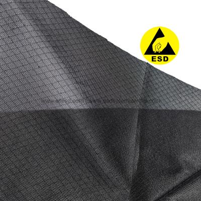 China Black Conductive Shielding Electromagnetic ESD Antistatic Fabric for sale