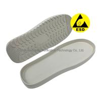 China Anti Static Rubber Sole With Surface Resistance 10⁶-10⁹ Ohm For ESD Cleanroom Shoes for sale