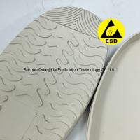 China Anti Static Rubber Sole With Surface Resistance 10⁶-10⁹ Ohm For ESD Cleanroom Shoes for sale