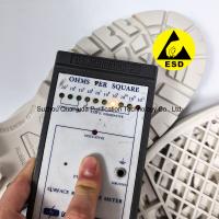 China Custom Large Size ESD Antistatic Rubber Sole For Conductive Cleanroom Safety Boots for sale