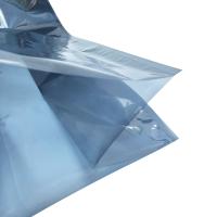 China Silver Visible Anti Static Bag Shielded Organ Bag Good Anti Static Resistance Value for sale