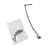 China Dust-free Workshop Electrostatic Conductive Grounding Chain for sale