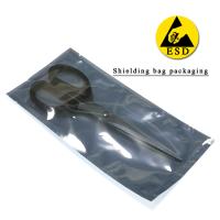 China 7INCH Black ESD Antistatic Scissors with Ant-istatic Plastic Handle for sale