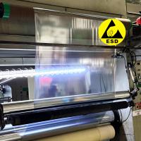 China Anti‑Static PET Tubular Shielding Film Roll, Semi‑Finished Material for sale