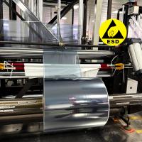 China Anti‑Static PET Tubular Shielding Film Roll, Semi‑Finished Material for sale