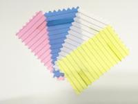 China 5mm Stripe Polyester ESD Fabric Antistatic 2 / 3 Twill 75D X 75D for sale