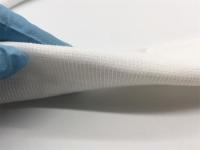 China Lint Free Esd Products Knitted Spandex Cuffs Rib 1x1 2x2 White Black for sale