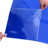 China 45 Micron Disposable Polyethylene Cleanroom Sticky Mat for sale