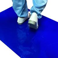 China 45 Micron Disposable Polyethylene Cleanroom Sticky Mat for sale