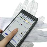 China Stripe Carbon Cleanroom ESD Antistatic Polyester Gloves for sale